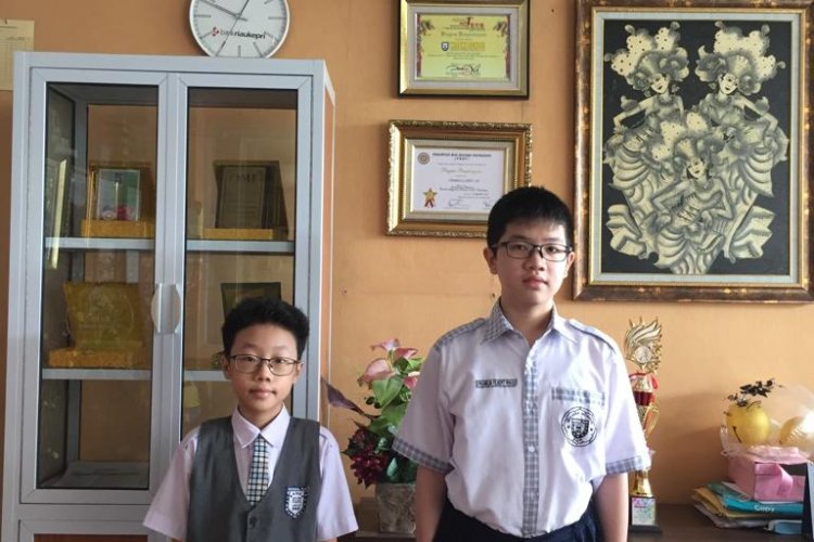 Franklin Filbert Irwan dan Kenzo Alvaro Lim, Angkat Marwah Riau di KSN ...